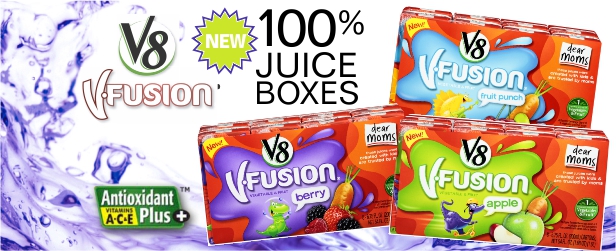 V8 Fusion - Now in Juice Boxes! | Welcome to Lindos Group of Companies